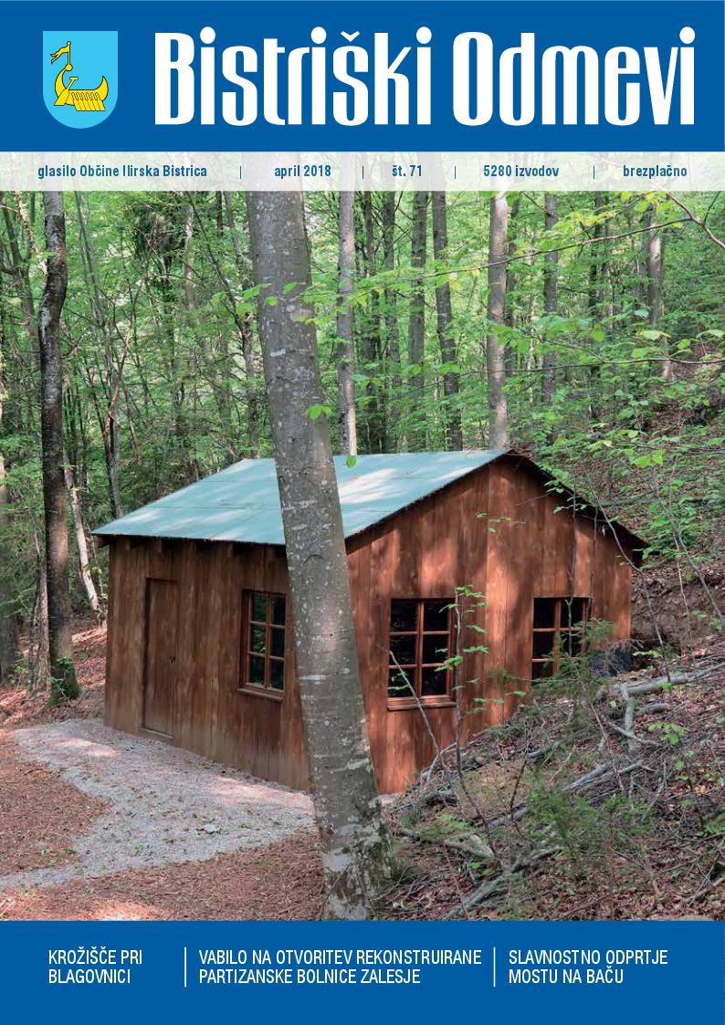 Bistriški odmevi, št. 71, april 2018 - ilirska-bistrica.si